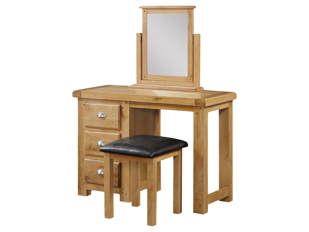 rustic dressing table stool