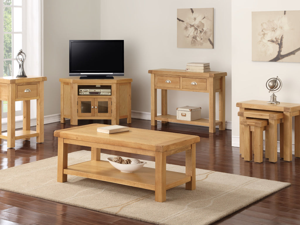 rustic corner tv unit uk