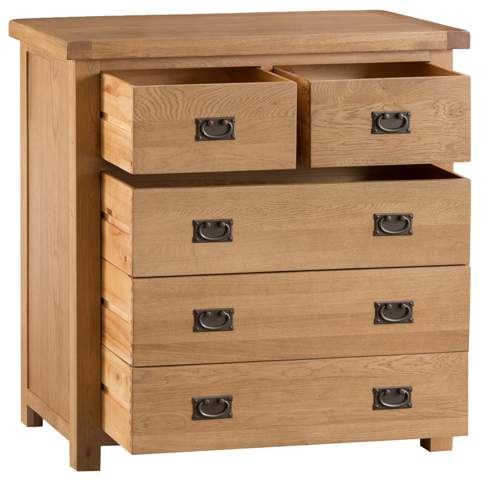 Cumbria - 2 Over 3 Draw Chest – Spencer James Furniture